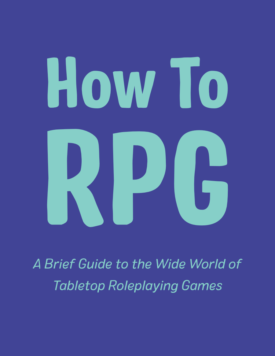 How to RPG - Helpful Handouts | DriveThruRPG