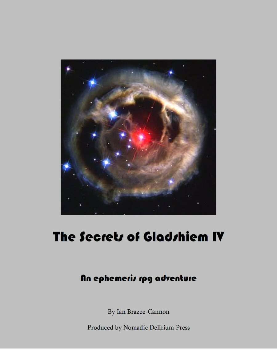 The Secrets of Gladsheim IV - Nomadic Delirium Press | DriveThruRPG