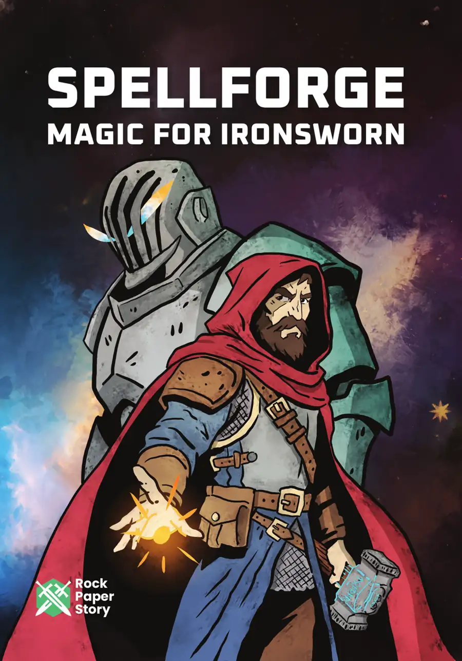 Spellforge - Magic for Ironsworn - Rock Paper Story | DriveThruRPG