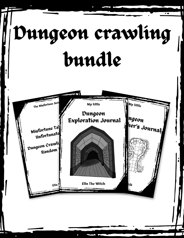 The solo dungeon crawling bundle [BUNDLE] - Elln The Witch | My little ...