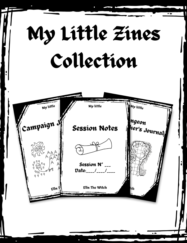 My Little Zines Collection [BUNDLE] - Elln The Witch | My little zines ...
