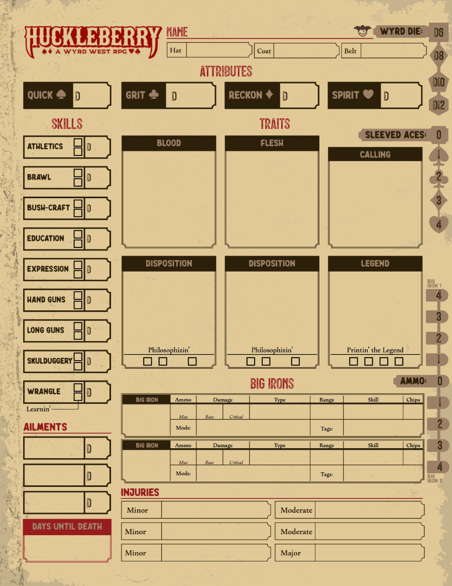 Rpg Sheets
