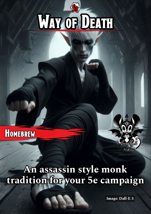 Way of Death - Homebrew Heathen | DriveThruRPG