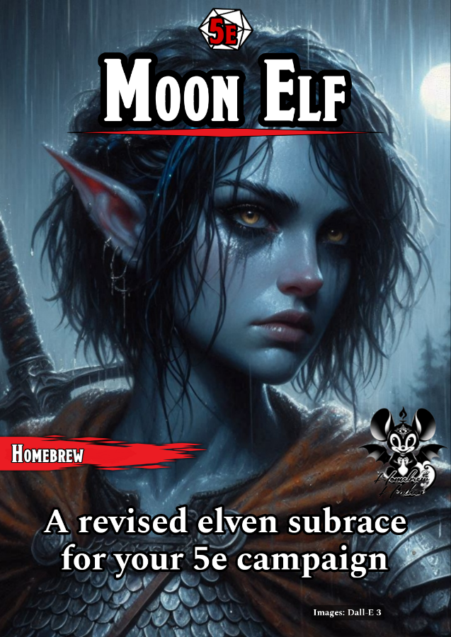 Moon Elf - Homebrew Heathen | DriveThruRPG