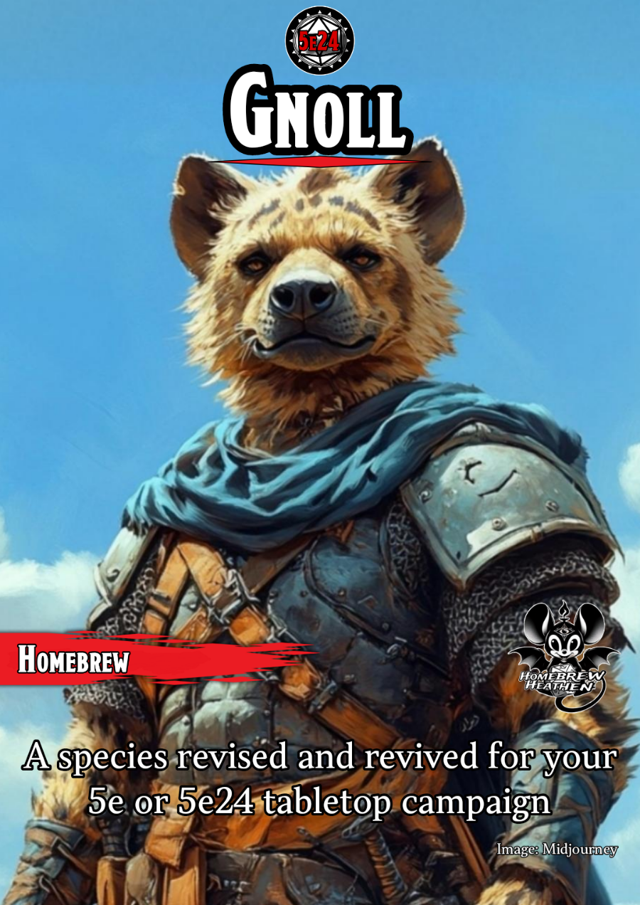 Gnoll - Homebrew Heathen | DriveThruRPG