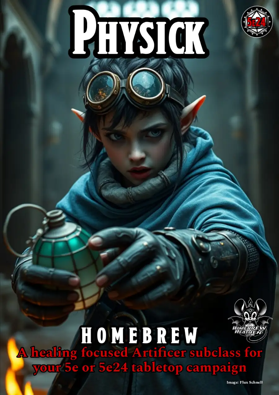 Physick - Homebrew Heathen | DriveThruRPG