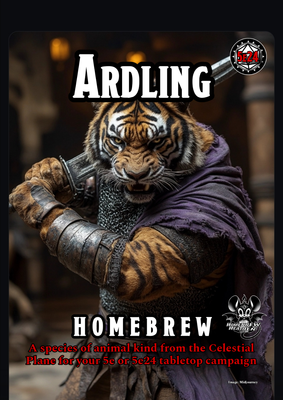 Ardling - Homebrew Heathen | DriveThruRPG