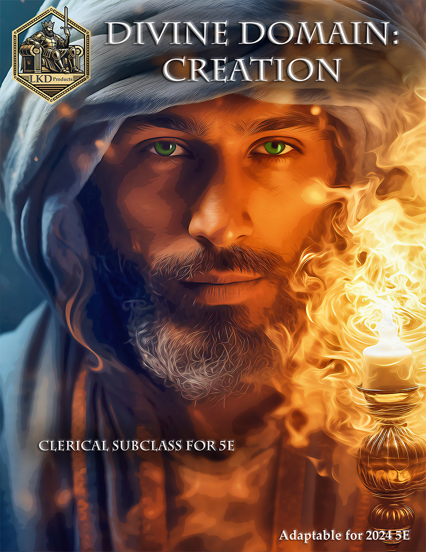 Divine Domain: Creation - LKD Products | DriveThruRPG