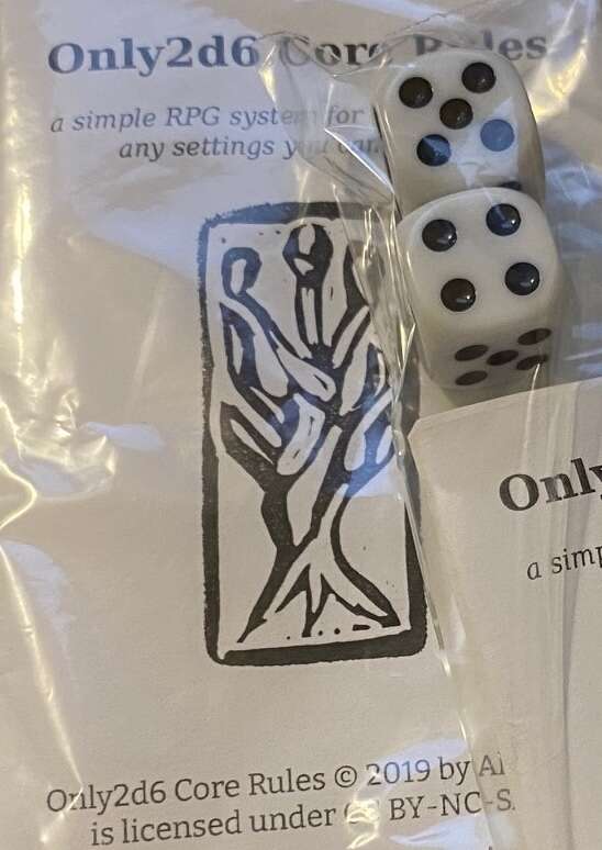 Only2d6 Core Rules (Zine Format) - Lex Jones | DriveThruRPG