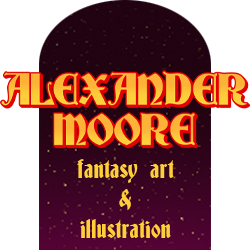 Orc Warrior 1 Stock Art OSR - Alexander Moore | DriveThruRPG