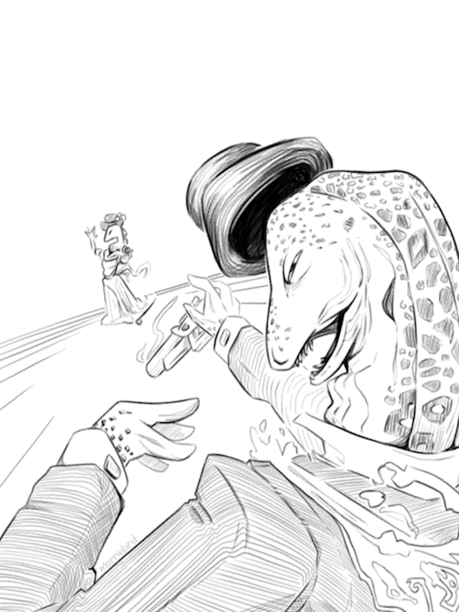 Eelfolk Aristocrat - Fancy Crab Games | DriveThruRPG