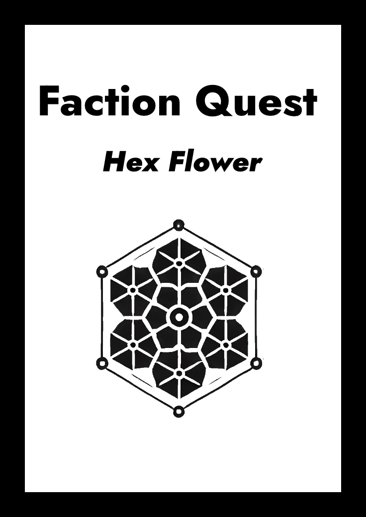 Faction Quest Hex Flower - Ryan Sanders | DriveThruRPG