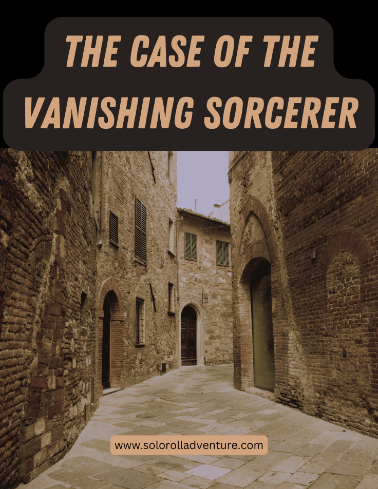 The Case of the Vanishing Sorcerer - Janine Beyeler | DriveThruRPG