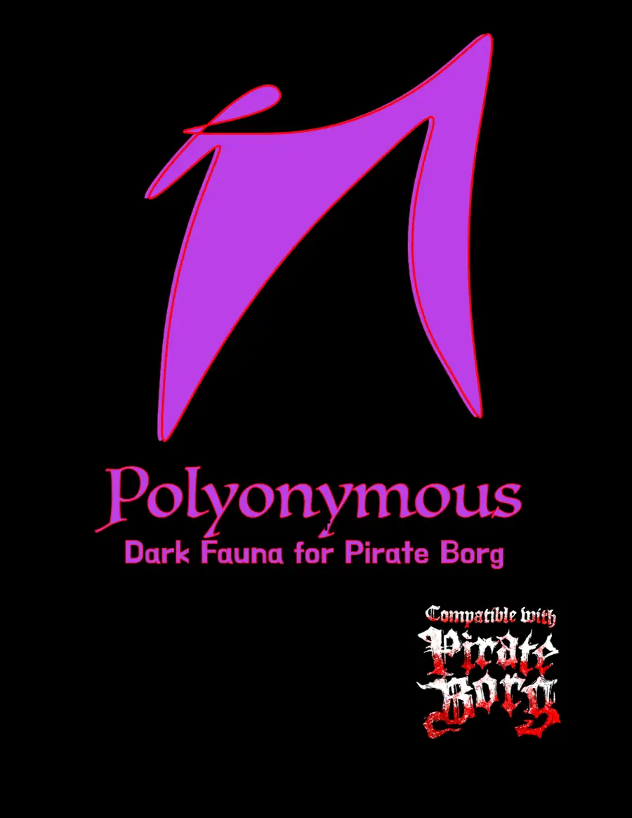 Polyonymous: Dark Fauna for Pirate Borg - KJJ Publications | DriveThruRPG