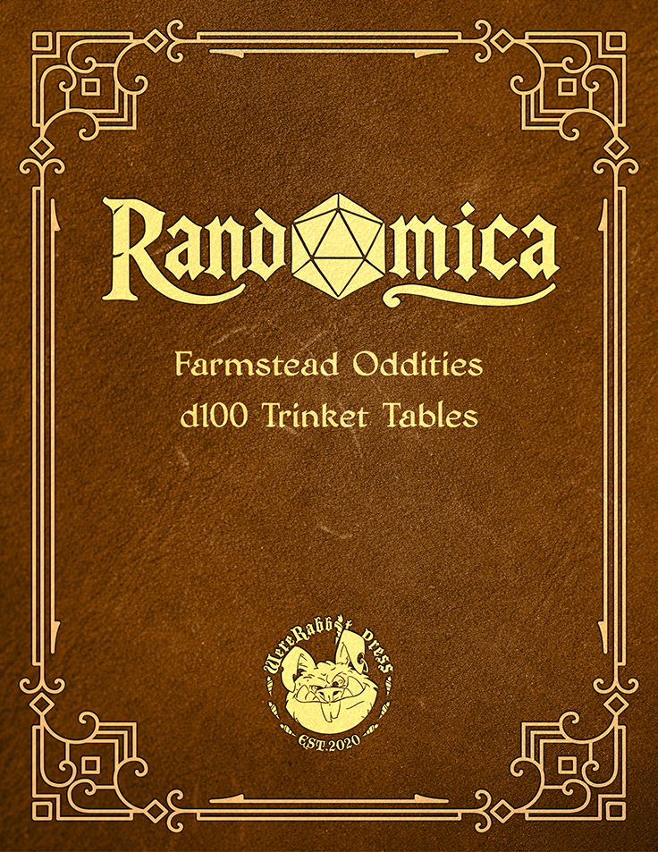 Farmstead Oddities: d100 Trinket Table [Randomica] - WereRabbit Press ...