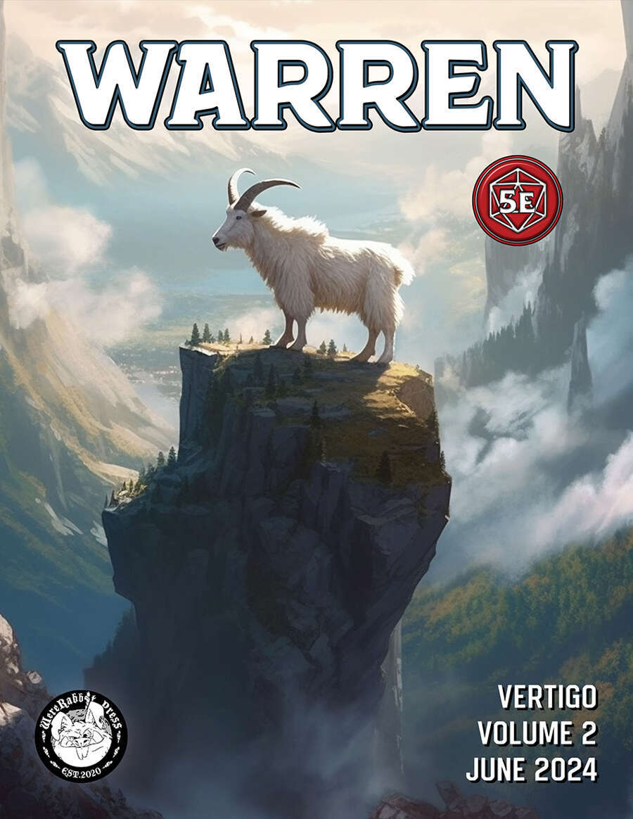 Warren Magazine #2: Vertigo - WereRabbit Press | DriveThruRPG