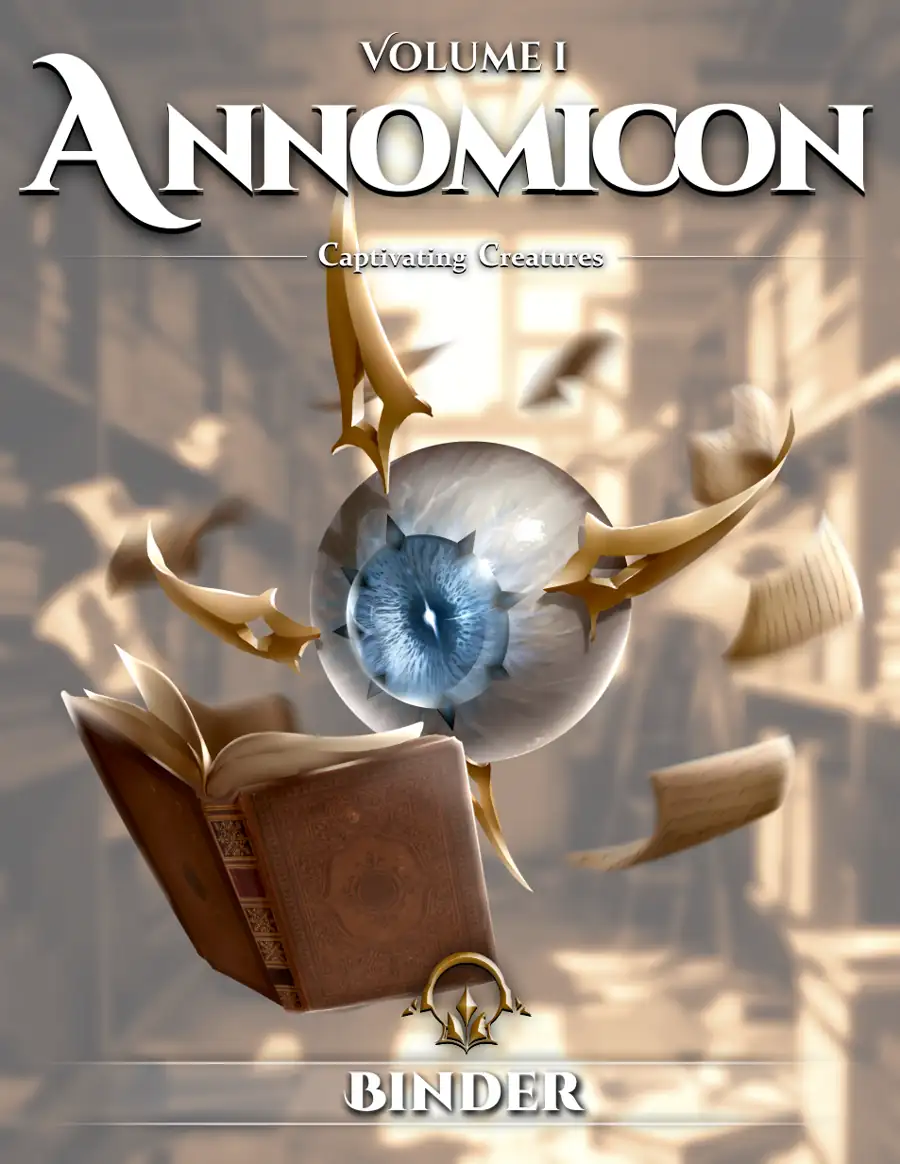 Magical Library - Binder - Annomicon | DriveThruRPG