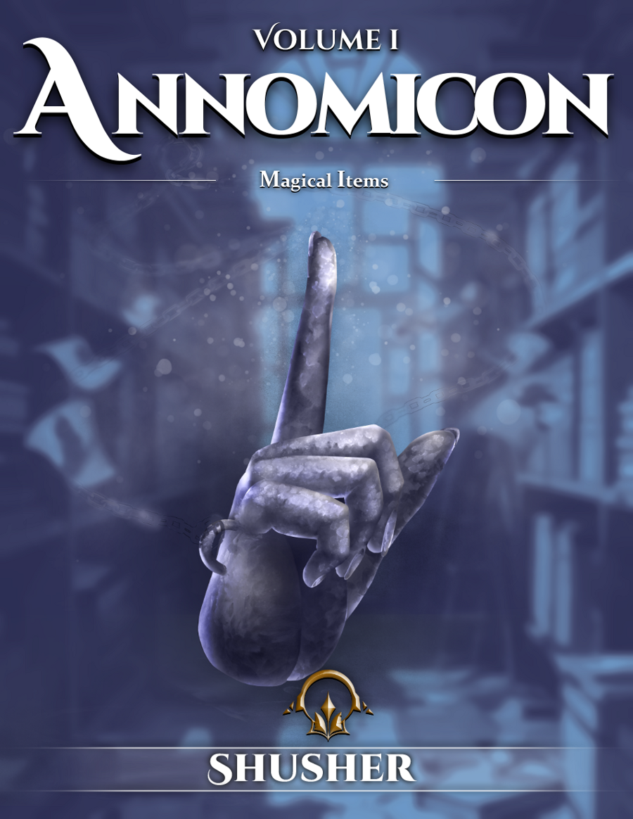 Magical Library - Shusher - Annomicon | DriveThruRPG