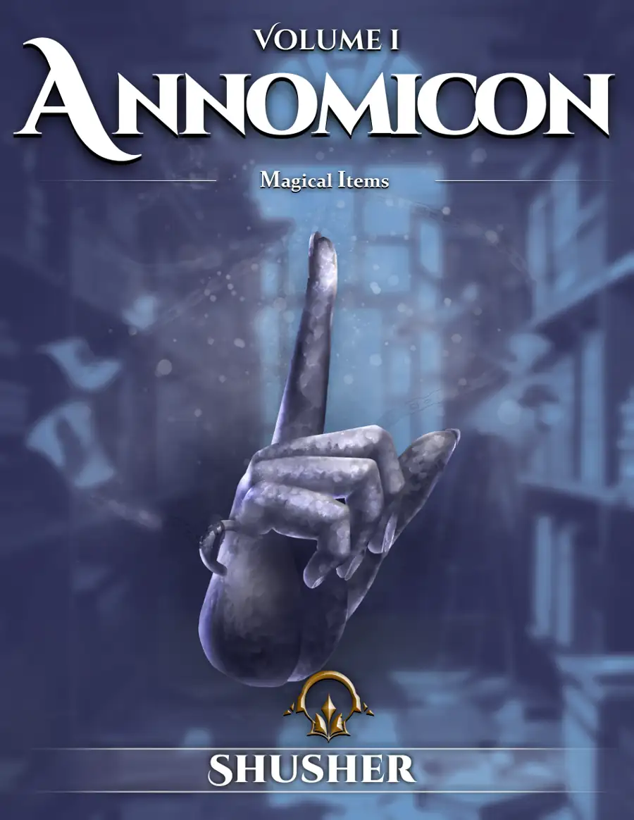 Magical Library - Shusher - Annomicon | DriveThruRPG