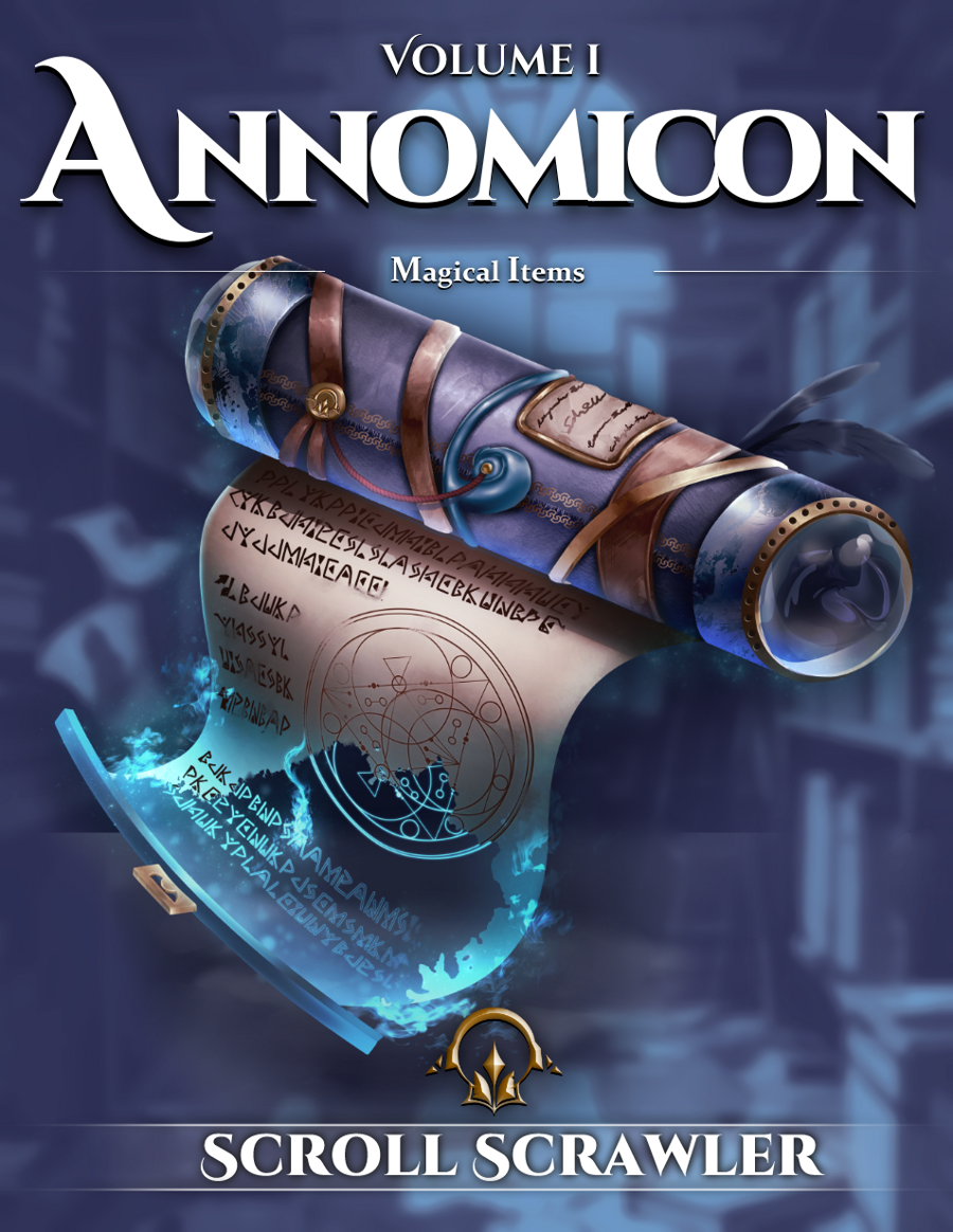 Magical Library - Scroll Scrawler - Annomicon | DriveThruRPG