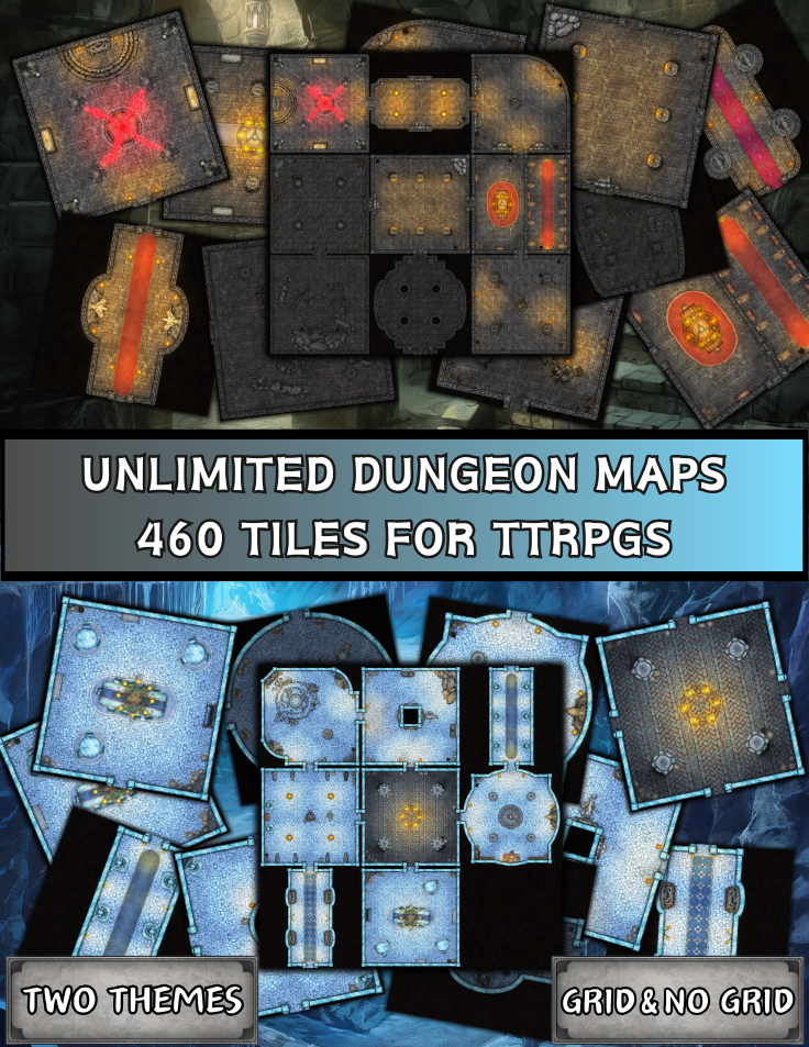 Dungeon Builder’s Toolkit: Modular Maps - Adventurica | DriveThruRPG