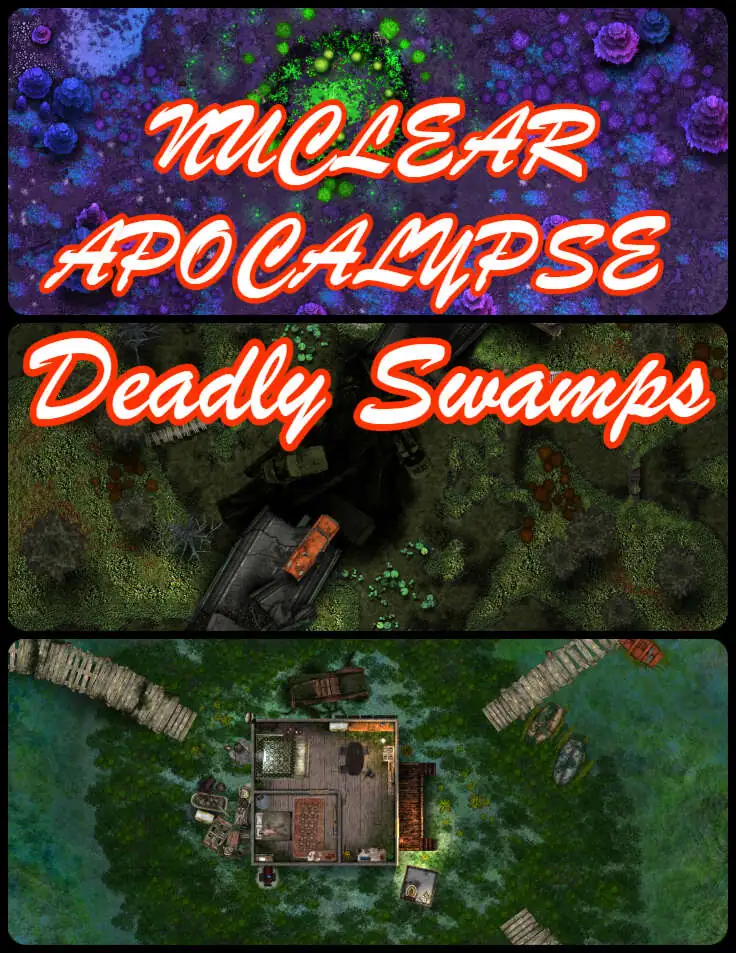 Nuclear Apocalypse Deadly Swamps - Xecthar | DriveThruRPG