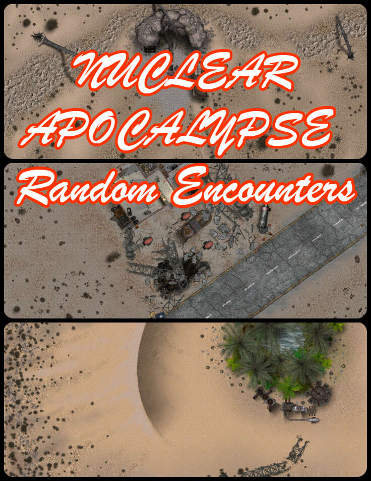 Nuclear Apocalypse Random Encounters - Xecthar | DriveThruRPG