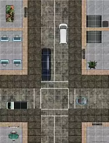 Battlemaps: City Streets (Set 1) - Wydraz | SciFi/Modern | DriveThruRPG