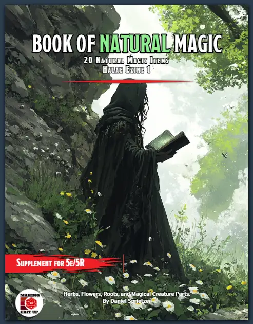 Book of Natural Magic - Making Crit Up | DriveThruRPG