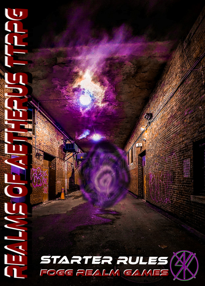 Realms of Aetherus TTRPG Starter Set - Fogg Realm Games, LLC | DriveThruRPG
