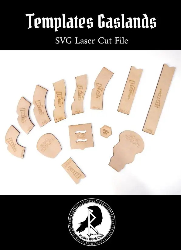 Templates Gaslands - RunicaWorkshop Mdf | DriveThruRPG