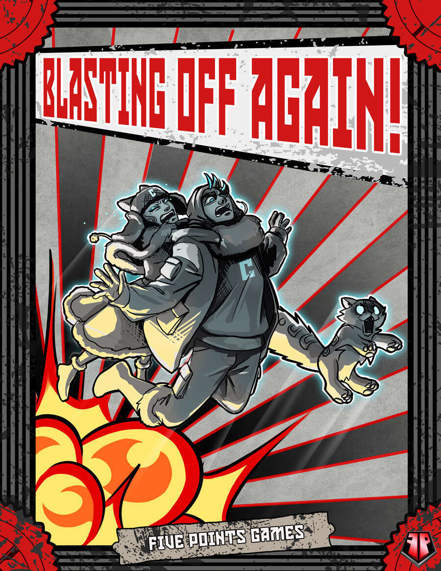 Blasting Off Again! - Five Points Games | DriveThruRPG