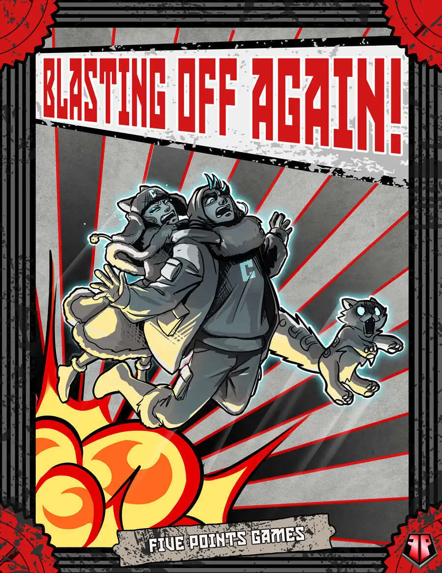Blasting Off Again! - Five Points Games | DriveThruRPG