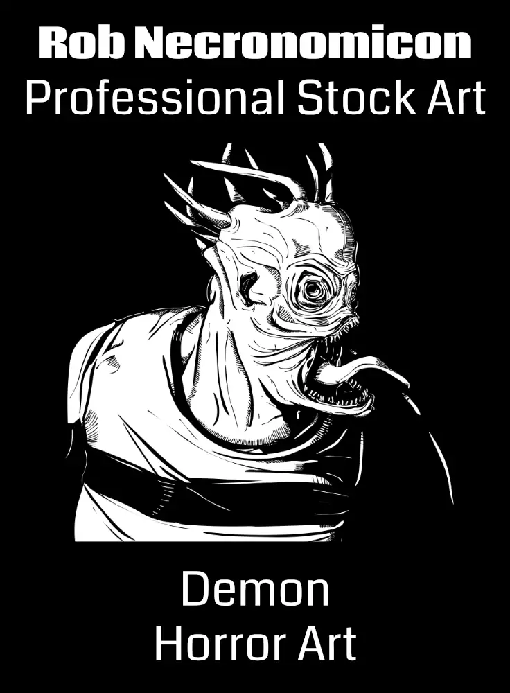 Modern Demon - Horror Stock Art - Rob Necronomicon | DriveThruRPG