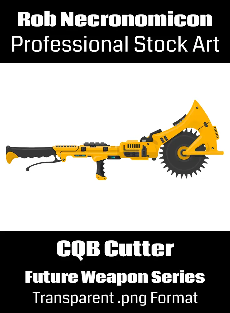 Cyber Cutter Blade - Futuristic Weapons Stock Art Series - Rob ...