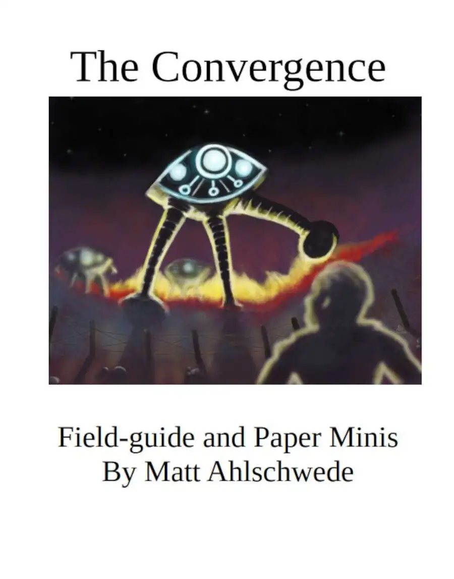 The Convergence Field-guide and Paper-minis - Victory Works Studios ...