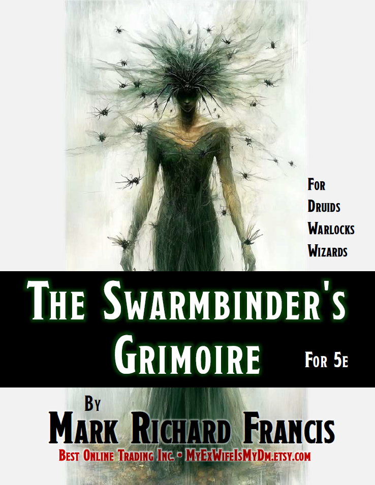 Swarmbinder’s Grimoire for 5e – 40+ Insect Swarm Spells, Druid Warlock ...