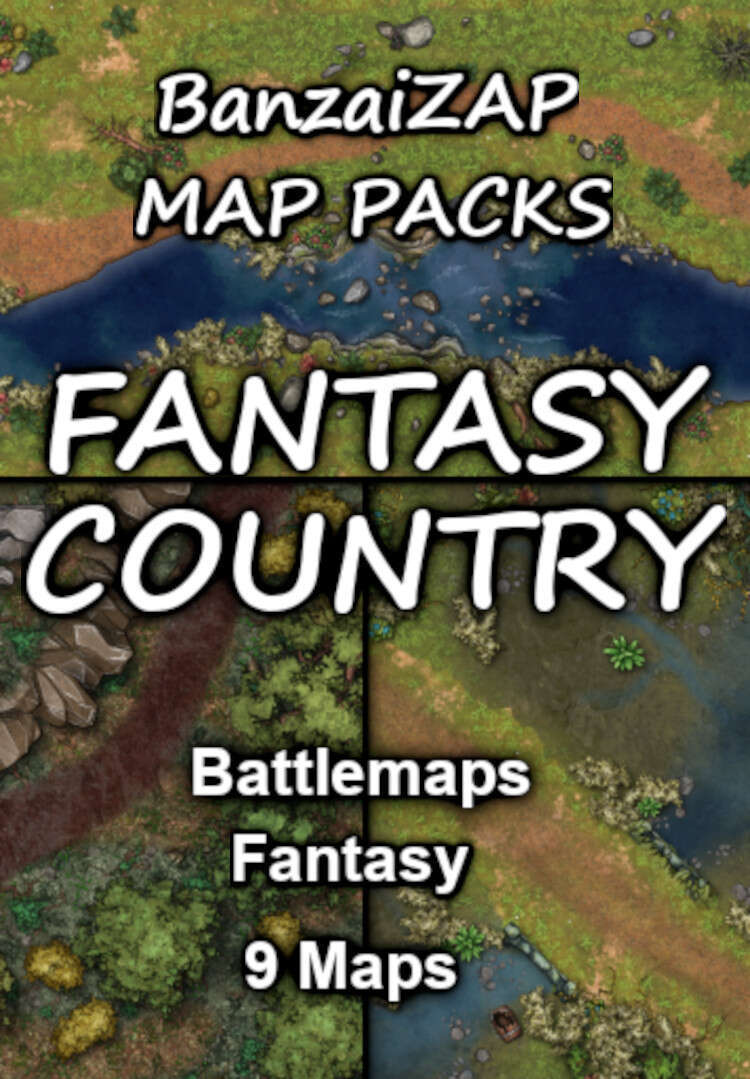 Fantasy Countryside - BanzaiZAP | DriveThruRPG