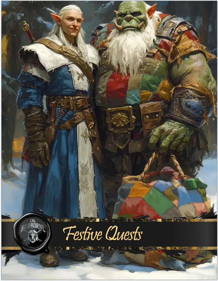 Festive Quests - Cal Harborne | DriveThruRPG