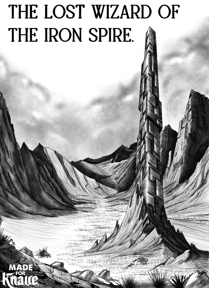 The Lost Wizard of the Iron Spire - The Dour DM | DriveThruRPG