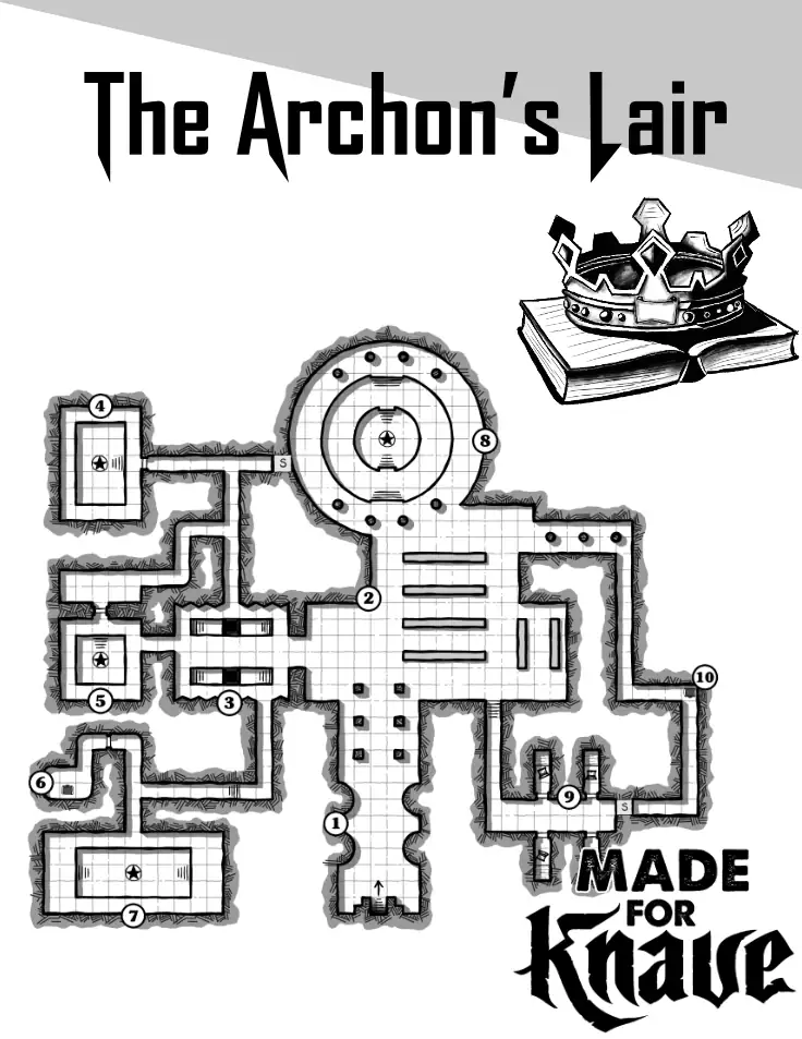 The Archon's Lair - The Dour DM | DriveThruRPG