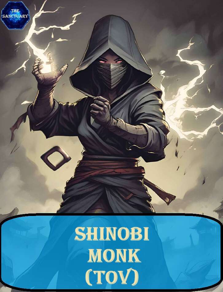 Shinobi Monk Subclass (ToV) - ADeeHDee | DriveThruRPG