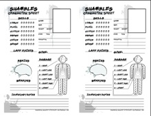 Shambles Character Sheet - A Terrible Idea | DriveThruRPG