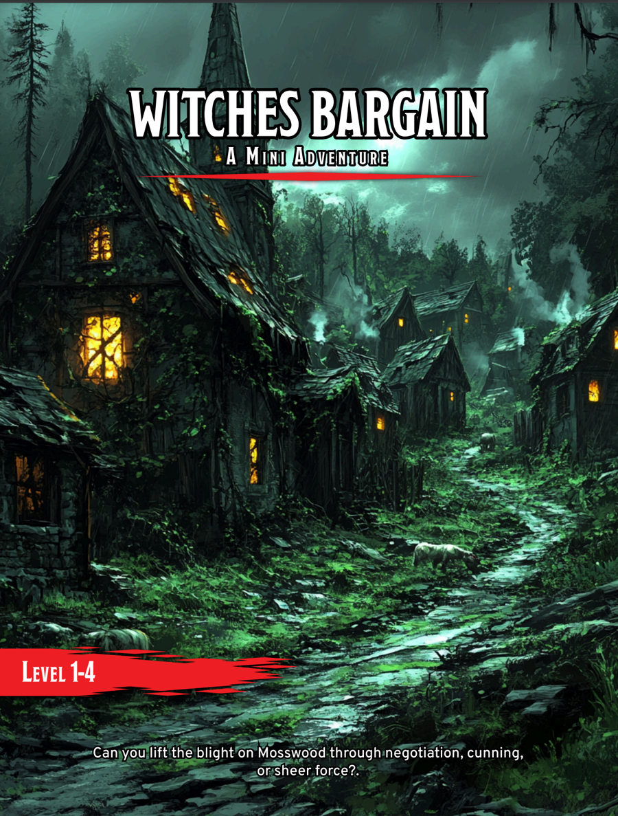 The Witches Bargain - The Guild Masters Guides | DriveThruRPG