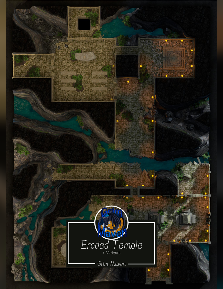 Eroded Temple - Grim Maven | DriveThruRPG