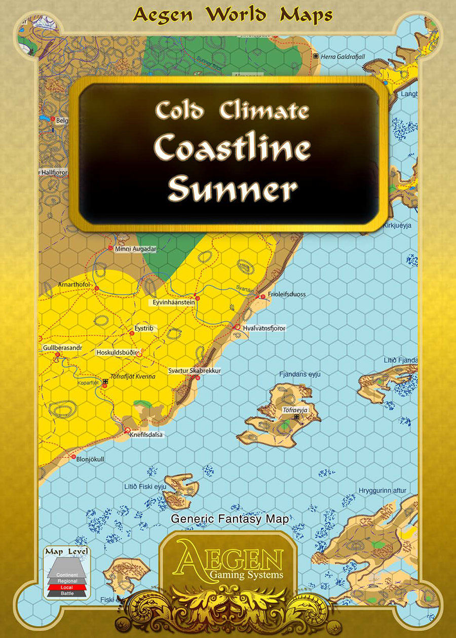 Aegen World Maps: Cold Climate Coastline - Sunner - Aegen Gaming ...