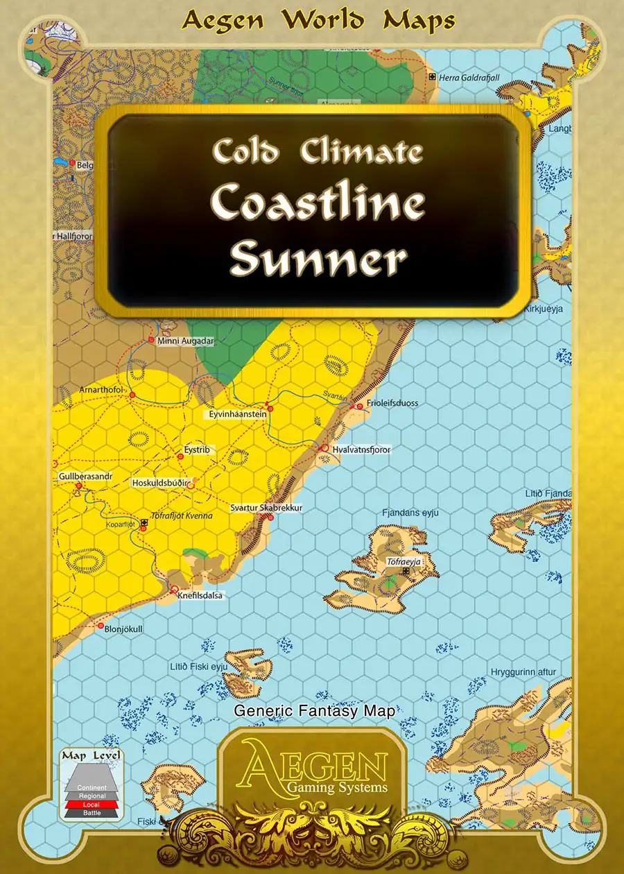 Aegen World Maps: Cold Climate Coastline - Sunner - Aegen Gaming ...