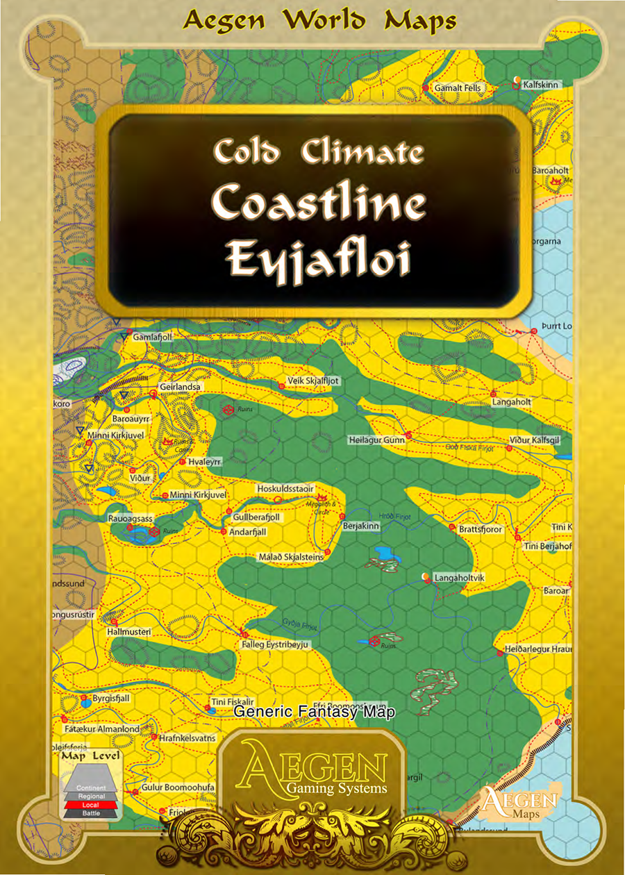 Aegen World Maps: Cold Climate Coastline – Eyjafloi - Aegen Gaming ...