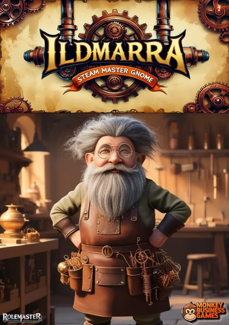 Ildmarra - Steam Master Gnome - Monkey Business Games | DriveThruRPG