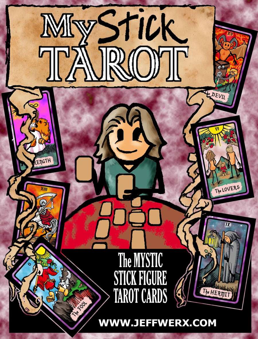 MyStick Tarot: The Mystic Stick Figure Tarot Card Deck - Fabled Worlds ...